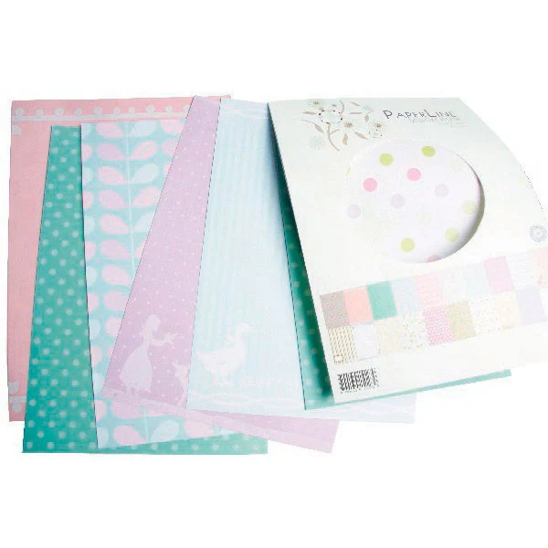 Papel con diseño A4, 100 g, 20 motivos